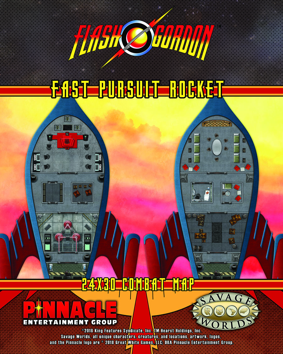 Flash Gordon™ Combat Map: Fast Pursuit Rocket (PDF) | Pinnacle ...
