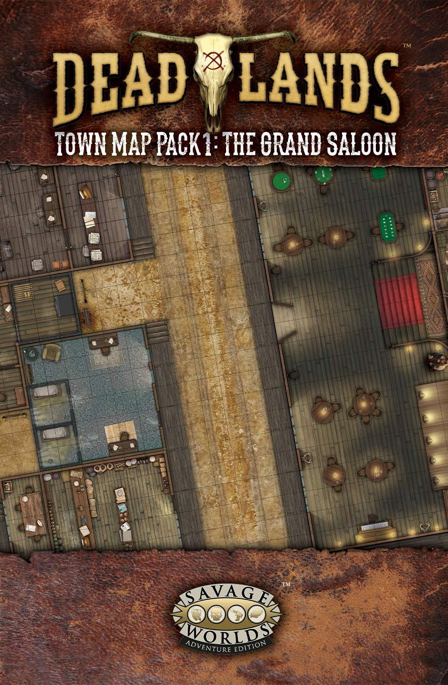 Deadlands: the Weird West Map Pack 1: Grand Saloon | Pinnacle ...