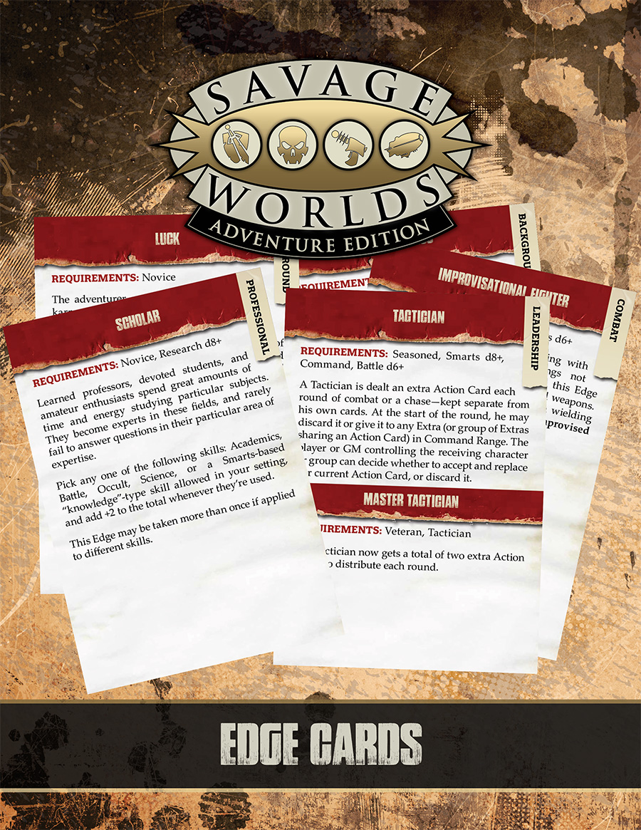 Savage Worlds Adventure Edition | Pinnacle Entertainment Group