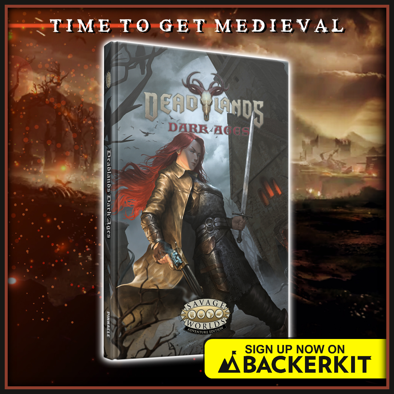 Deadlands: Dark Ages Comes to Kickstarter in September | Pinnacle Entertainment Group